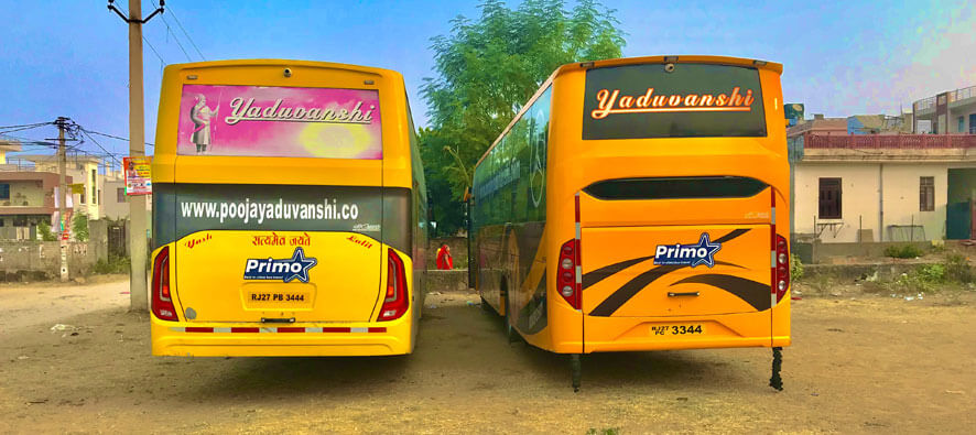 Photo Gallery, Bus Photos, Fleet Photos | Pooja Yaduvanshi Travels